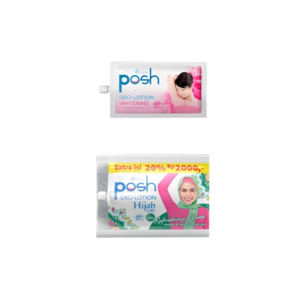 Jual POSH Girl Deodorant Lotion Sachet (1renceng = 12sachet)extra bonus ...