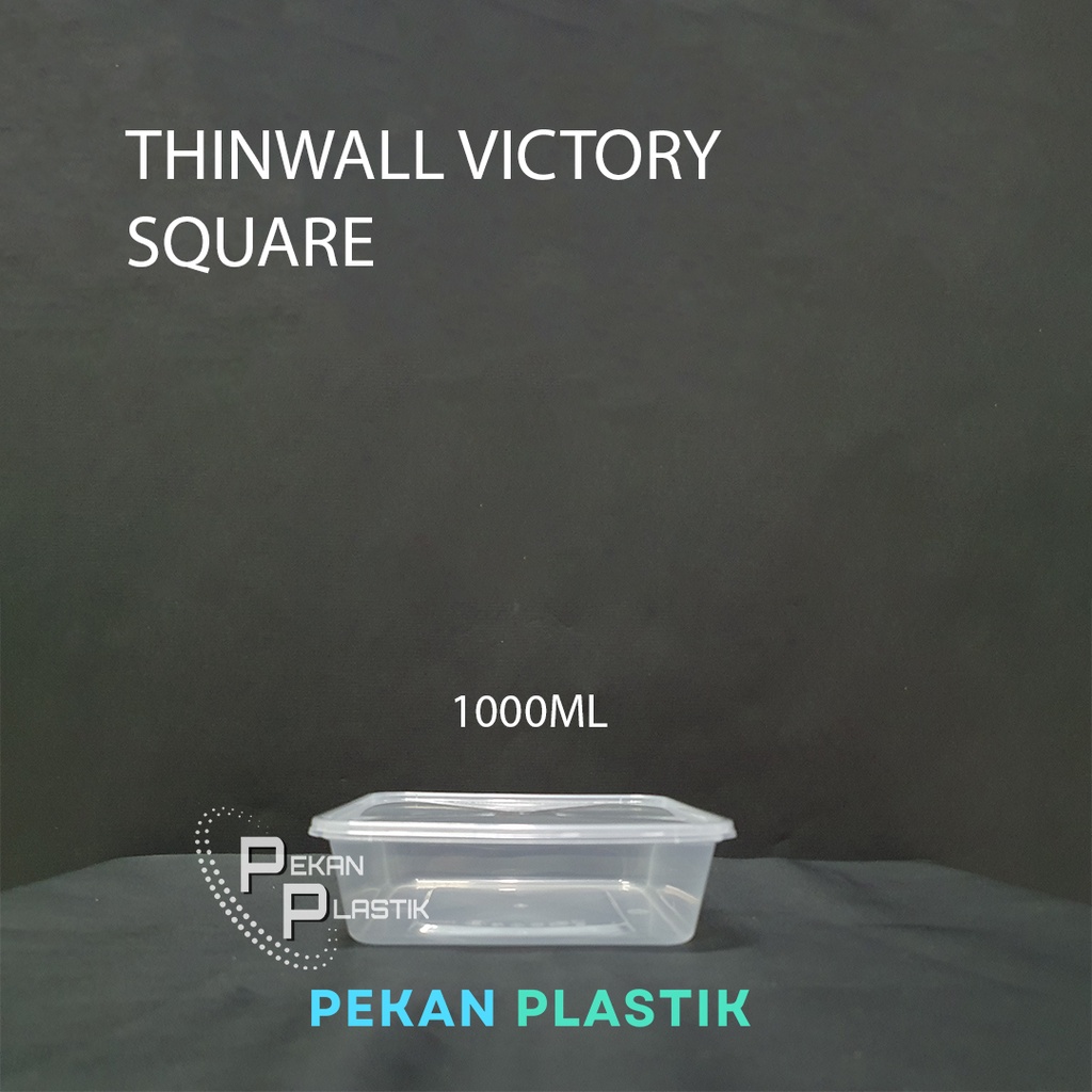 Jual Thinwall Victory Square (Kotak) 1000ML | Shopee Indonesia