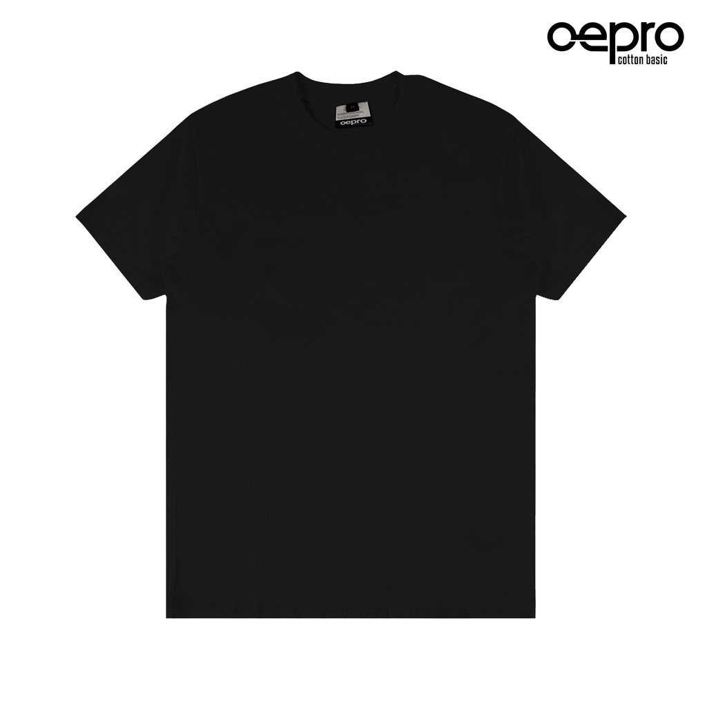 Jual Kaos Polos Premium 24s | Basic TShirt Premium | Black | Full Katun | Oepro | Shopee Indonesia