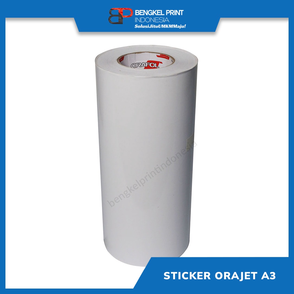 Jual Sticker Orajet A3 / Sticker Ecosolvent (1 roll) | Shopee Indonesia