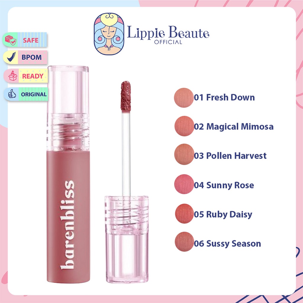 Jual BARENBLISS - Full Bloom Trasnferproof Matte Tint | Shopee Indonesia