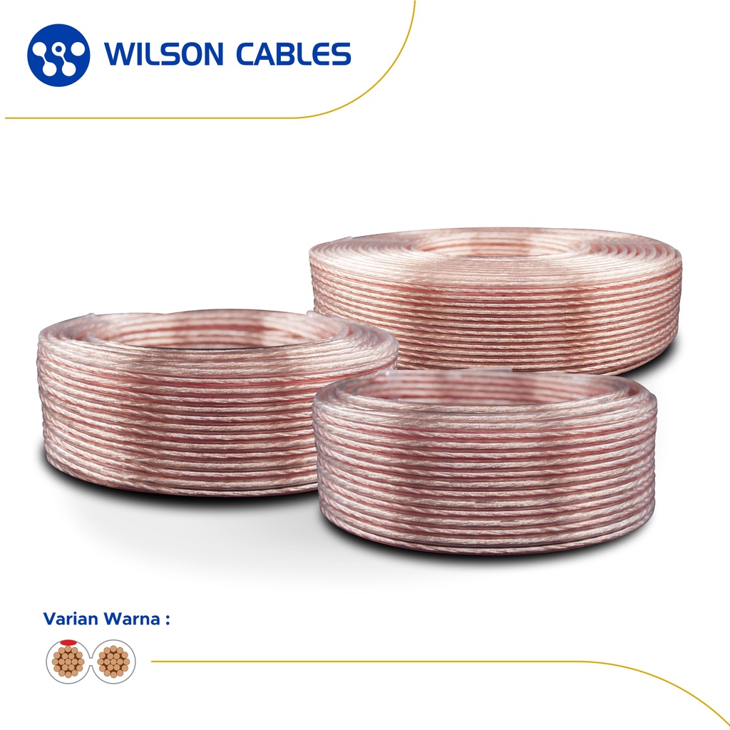 Jual WILSON CABLES - Kabel Audio 2x120 (120/0.12mm) 20 Meter - Kabel ...