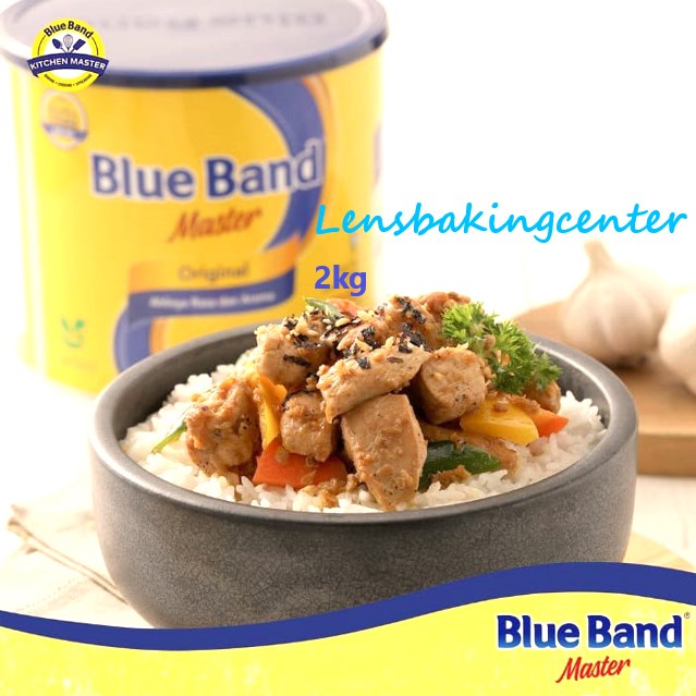 Jual Blueband kaleng 2kg | Blue Band Master 2 kg | Margarin Blueband ...