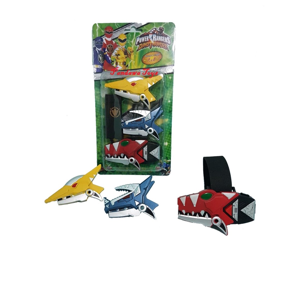 Jual MAINAN JAM TANGAN POWER RANGER FREE BATERAI / MAINAN EDUKASI ANAK ...