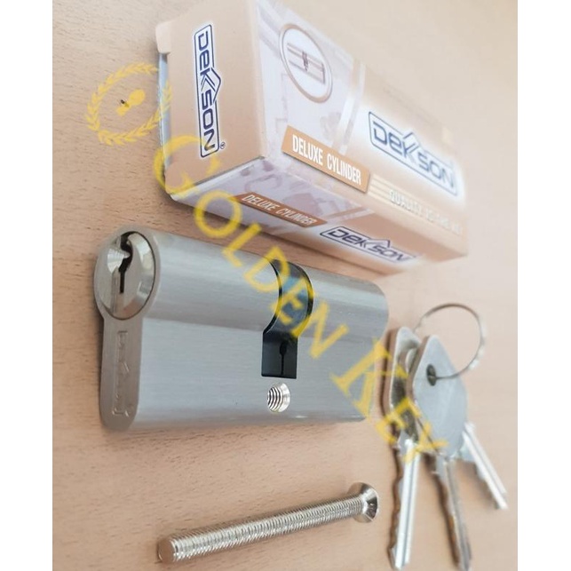 Jual Kunci Silinder Pintu 60MM Cylinder Dekkson DC DL 60 MM SN | Shopee Indonesia