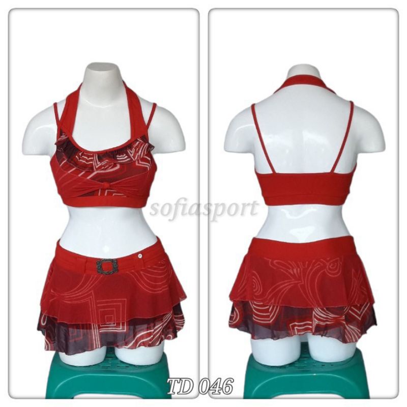Jual BAJU SENAM AEROBIC STELAN ROK MINI - BAJU SENAM ROK CELANA ...