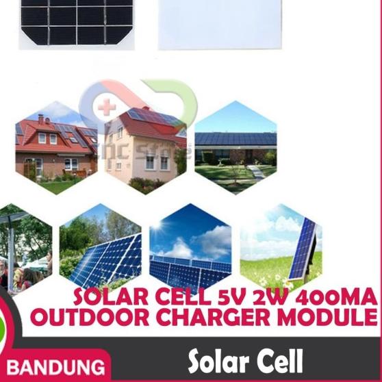 Jual SOLAR CELL 5V 2W 400MA PANEL SURYA OUTDOOR CHARGER MODULE | Shopee ...