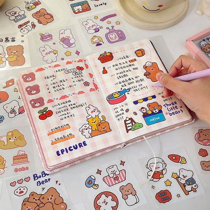 Jual STICKER LUCU - STICKER KARAKTER - STICKER AESTHETIC - STICKER ...