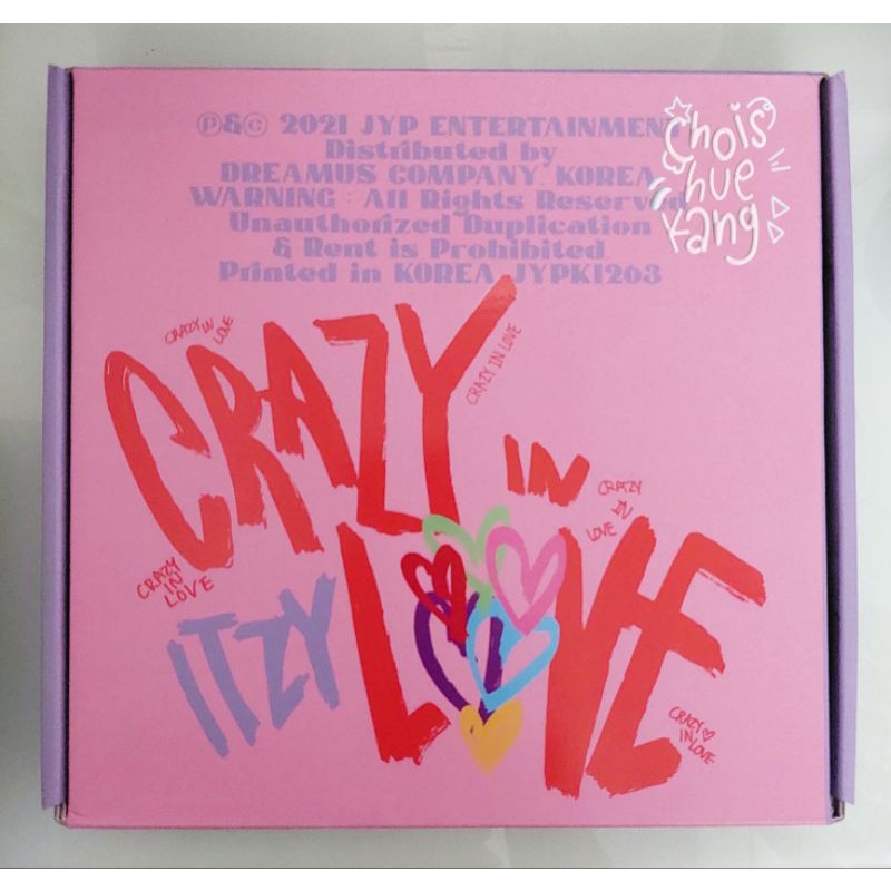 Jual Album ITZY Crazy in Love CIL Photobook Group Ver. | Shopee Indonesia