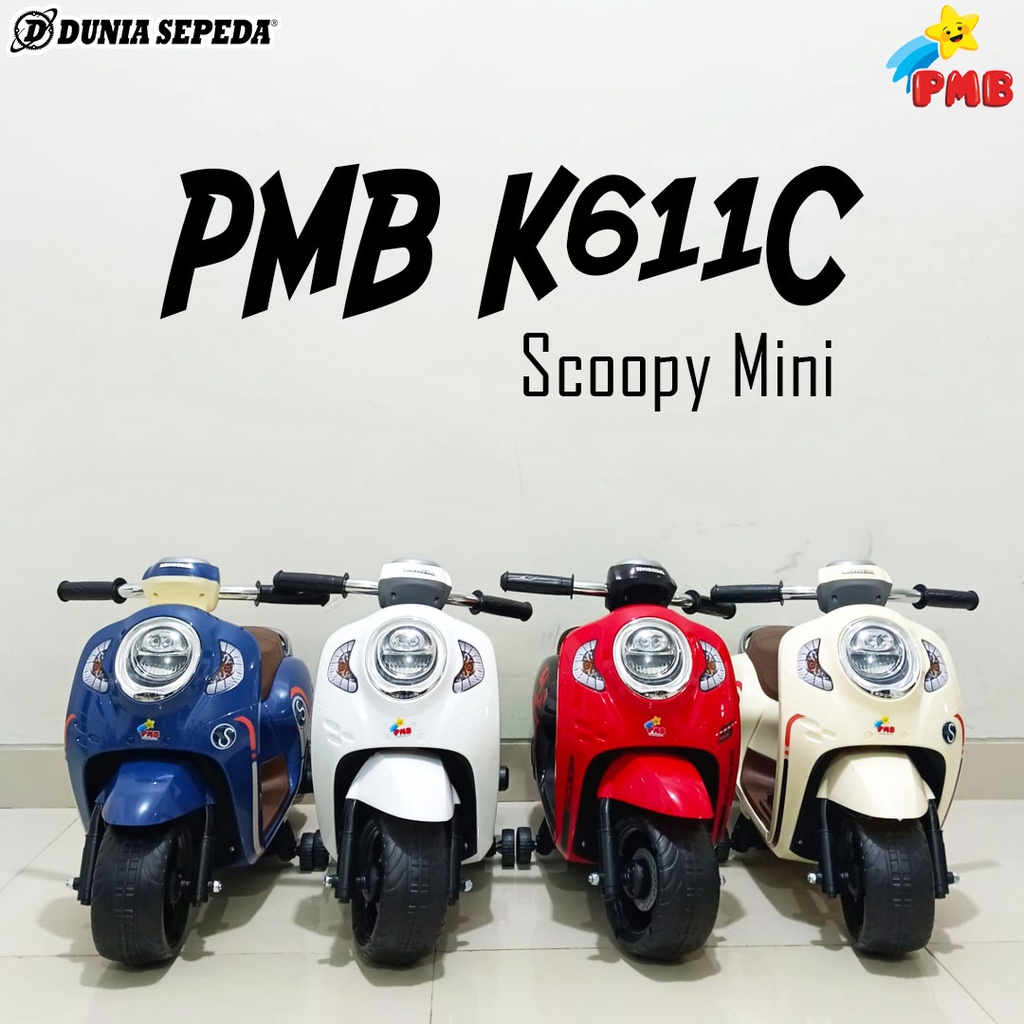Jual PMB K611C Scoopy Mini (Official Licensed by Honda) | Shopee Indonesia