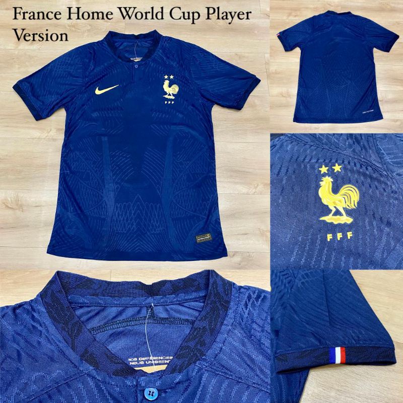 Jual (PLAYER ISSUE) JERSEY PRANCIS HOME PI 2022 2023 TIMNAS FRANCE GO ...