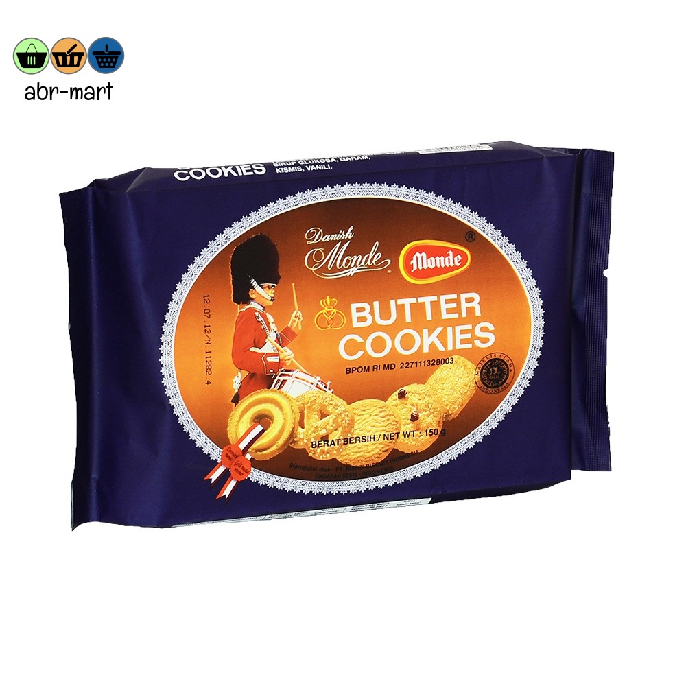 Jual MONDE BUTTER COOKIE 150 GR | Shopee Indonesia