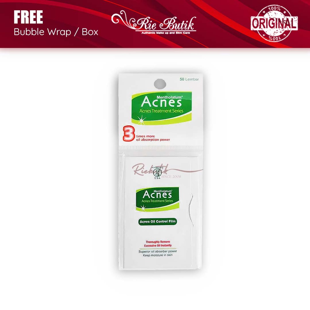 Jual ACNES OIL CONTROL FILM ISI 50 LEMBAR | Shopee Indonesia