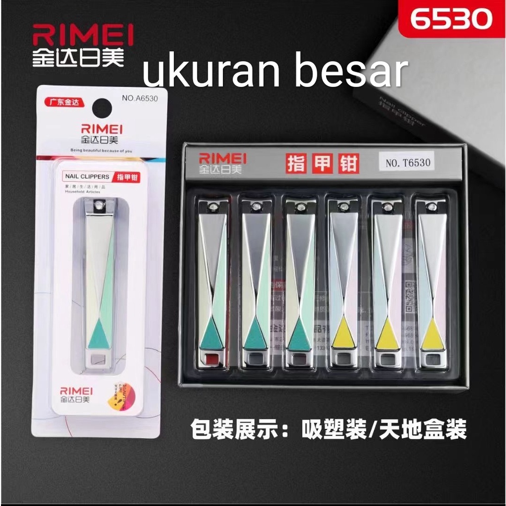 Jual gunting kuku rimei geometri besar 6430 atau sedang 6531 satuan ...
