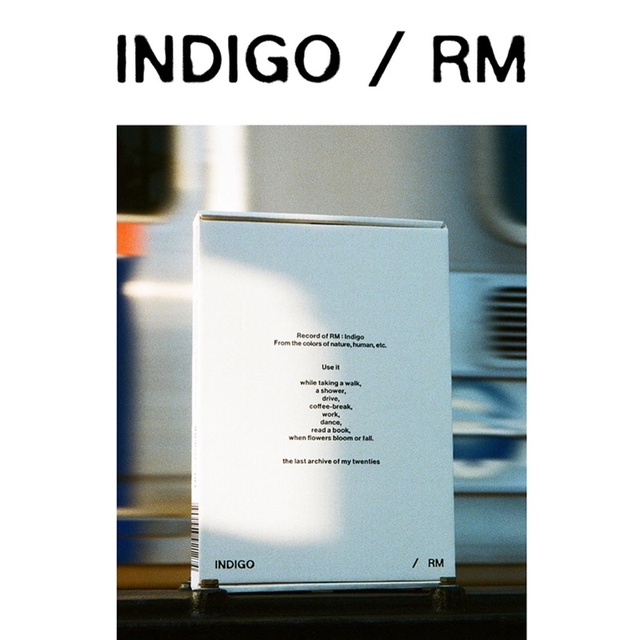 Jual SINGLE SOLO ALBUM RM INDIGO KIM NAMJOON SET PHOTOCARD EDITION ...
