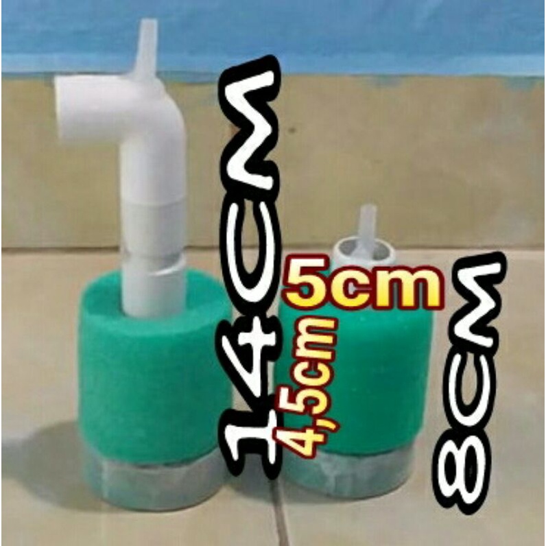 Jual biofoam busa diameter 5cm x 4,5cm tinggal sambung selang aerator ...