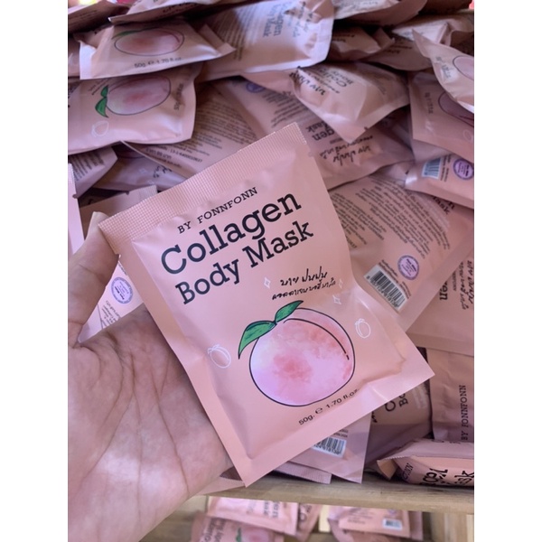 Jual COLLAGEN BODY MASK BY FONNFONN THAILAND 50g | Shopee Indonesia