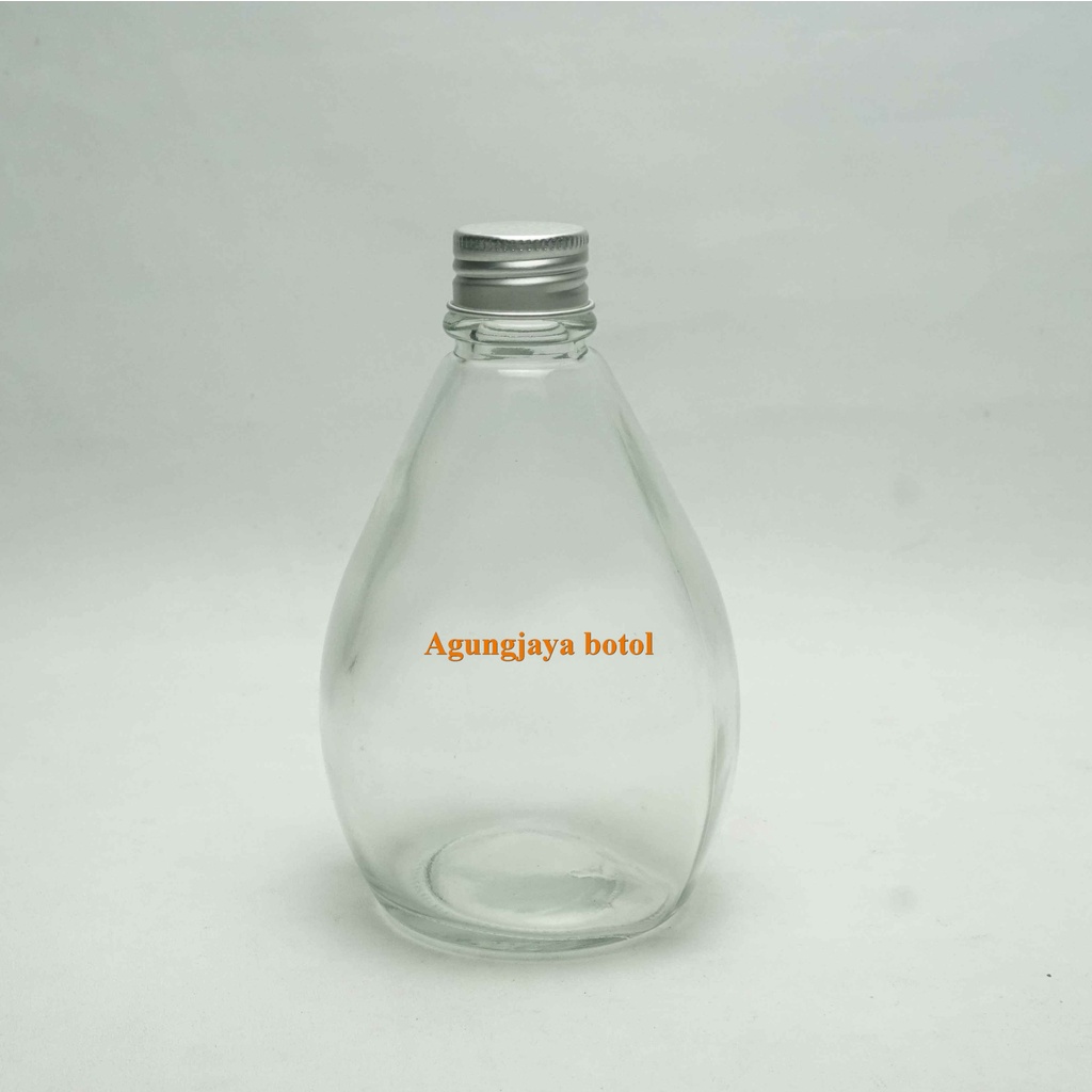 Jual Botol Kaca Food 280 Ml Lampu Clear / Botol Kaca Lampu / Botol Kaca ...