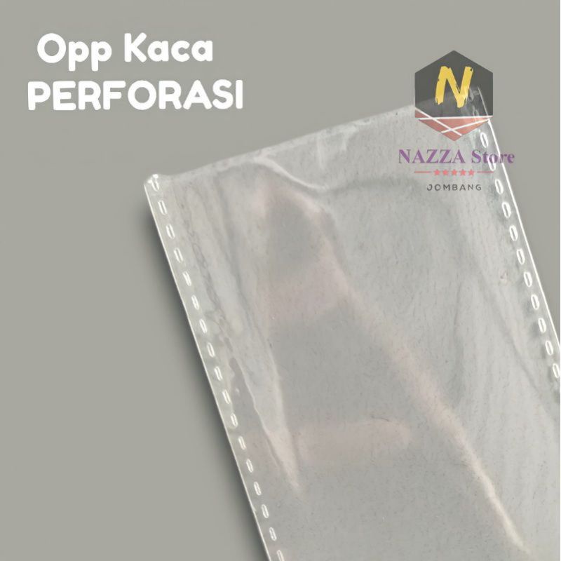Jual Plastik Opp Kaca PERFORASI khusus KILOAN | Shopee Indonesia