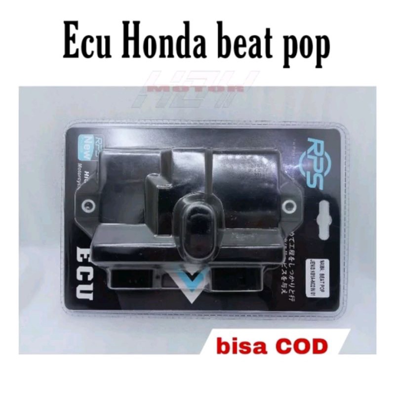 Jual ECU ecu Honda Beat Pop k81 30400-K81-N02 IN 01 merk RPS | Shopee ...
