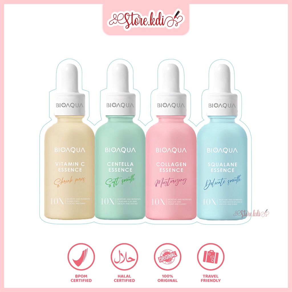 Jual BIOAQUA Efek 10X Serum Series / Kulit sensitif / Menghidrasi ...