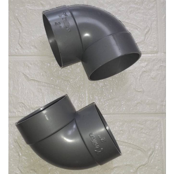 Jual KNEE PVC TRILLIUN UK 2" | SAMBUNGAN PIPA ELBOW UKURAN 2 INCHI ...