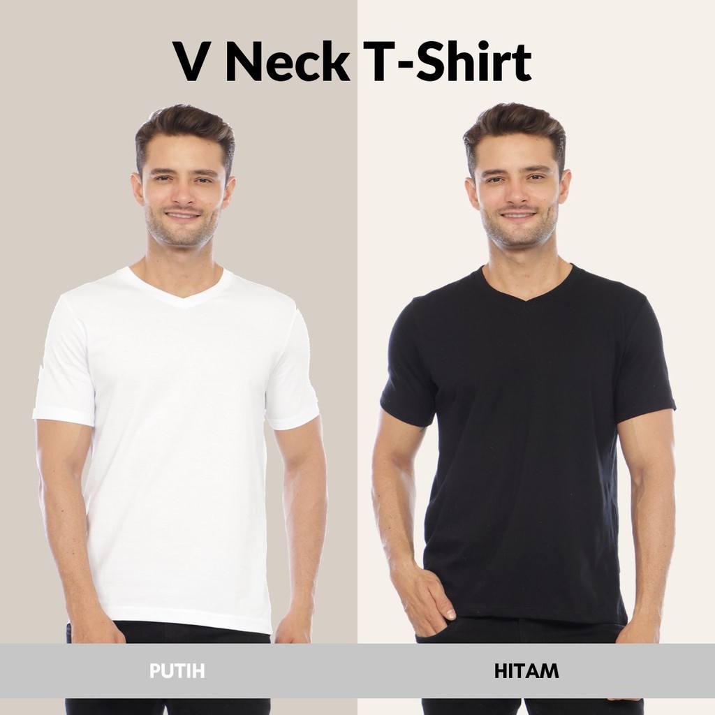Jual BAJU KAOS POLOS V NECK / LEHER V / SOFT COTTON COMBED 30S KAOS ... Jual BAJU KAOS POLOS V NECK / LEHER V / SOFT COTTON COMBED 30S KAOS ...
