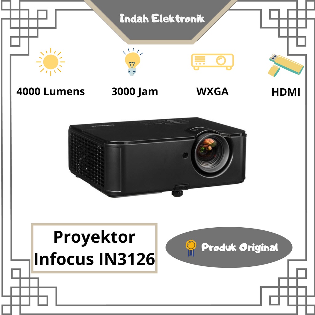 Jual Proyektor Infocus IN3126 | Shopee Indonesia