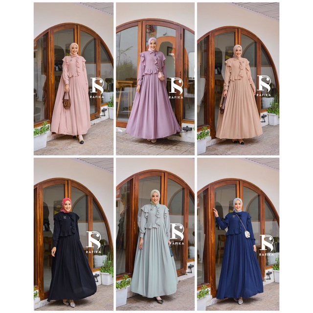 Jual Mima Dress by Rafika Stores | Shopee Indonesia