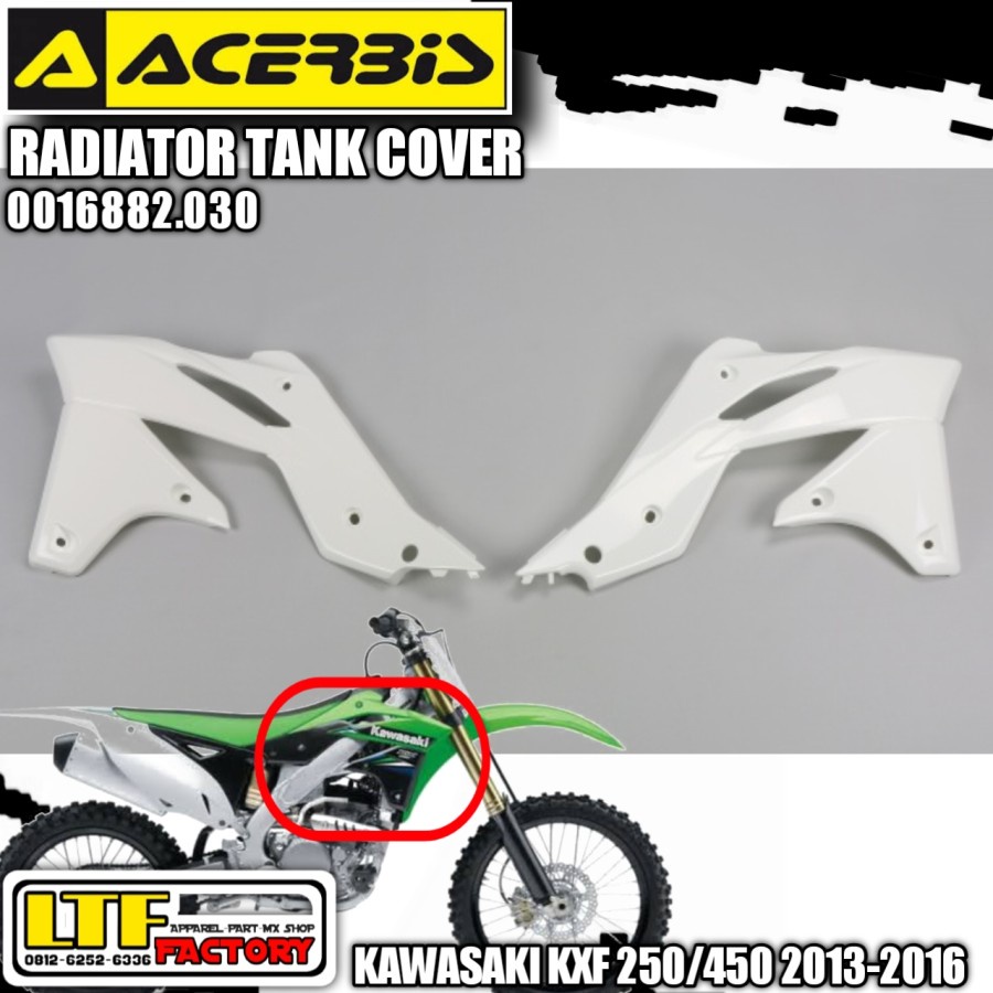 Jual KAWASAKI KX - KXF 250 F 2013 2014 2015 2016 - ACERBIS RADIATOR ...