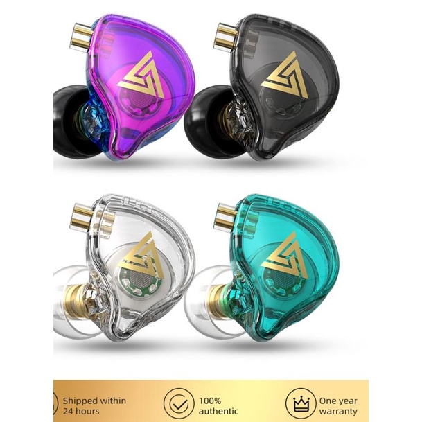 Jual QKZ AK6 Pro Earphone with Mic alt KZ EDX Pro TRN MT1 KZ EDC KZ EDS ...