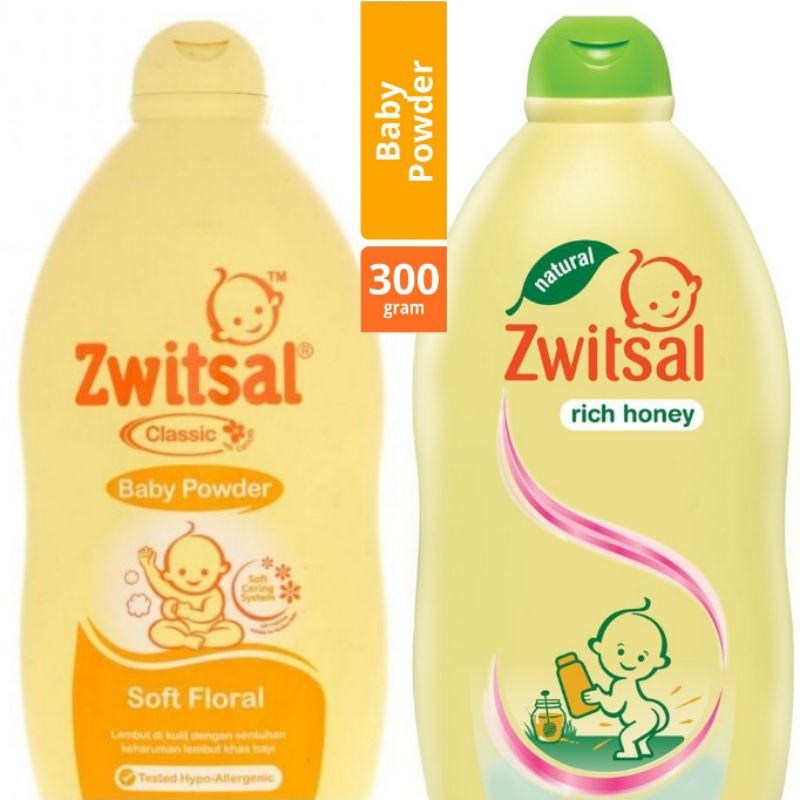 Jual ZWITSAL BABY POWDER 300 GRAM ALOE VERA / CLASSIC SOFT FLORAL ...