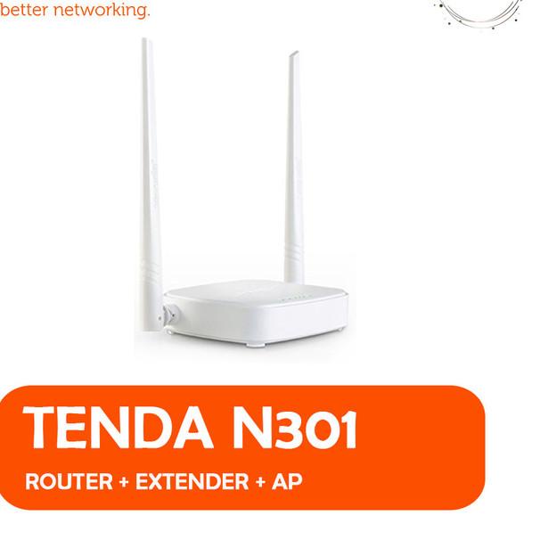 Jual Router TENDA N301 Wireless Router+Extender+Access Point WIFI ...