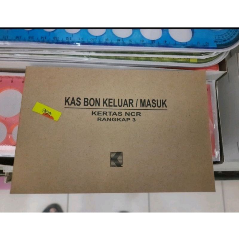 Jual Buku Nota Kas Bon Keluar Masuk 3 Ply NCR Kurnia Rangkap 3 | Shopee ...