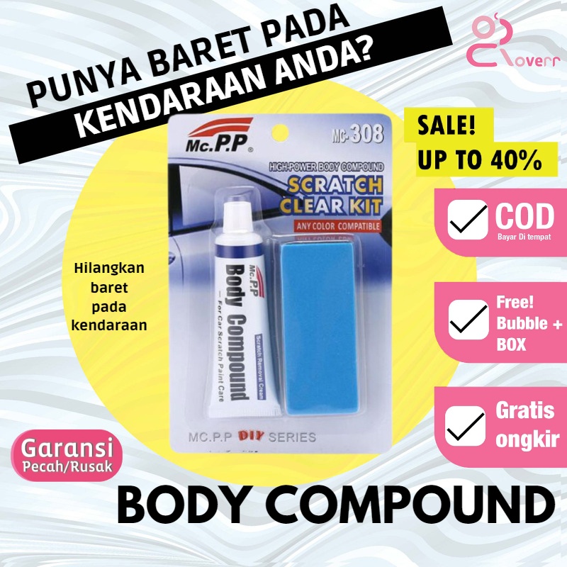 Jual Body Compound compon Kompon Compond Scratch Clear Kit Penghilang ...
