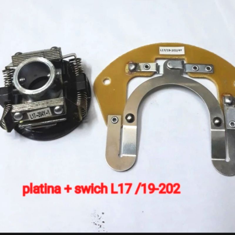 Jual L17 platina dinamo + switch centrifugal dinamo spec :1set platina ...