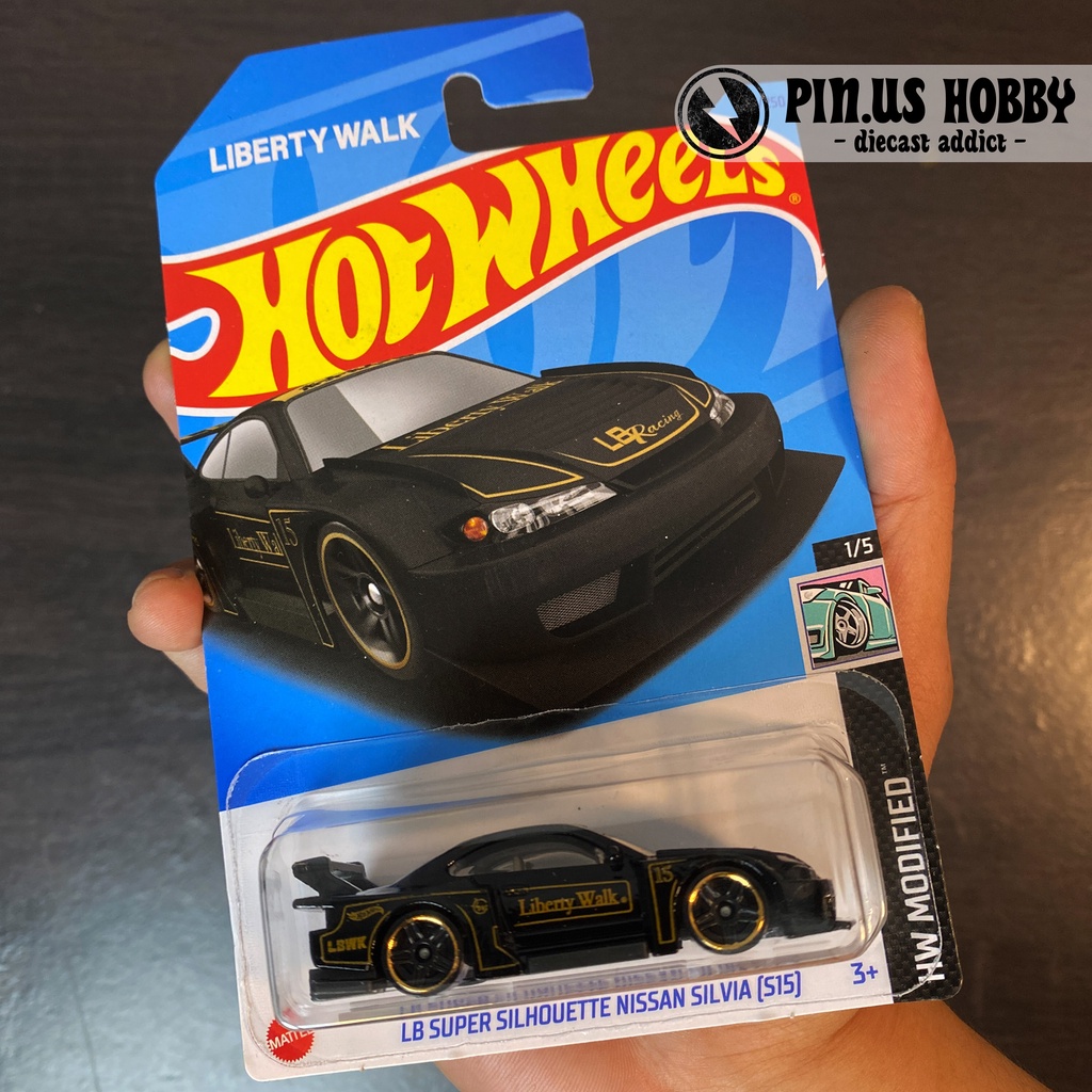 Jual HOT WHEELS LB SUPER SILHOUETTE NISSAN SILVIA S15 HITAM / BLACK ...
