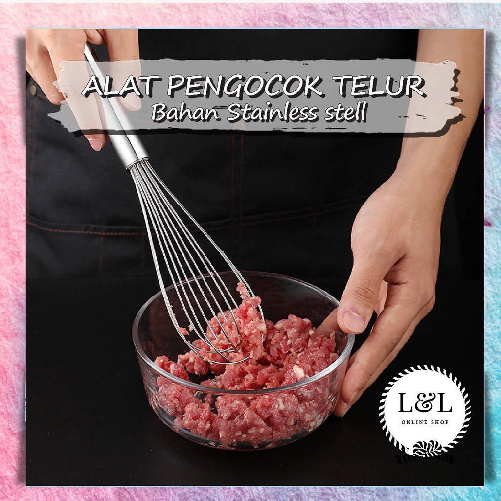 Jual Alat Pengocok Telur Spiral Kawat Stainless Kocokan Telor Pengaduk ...