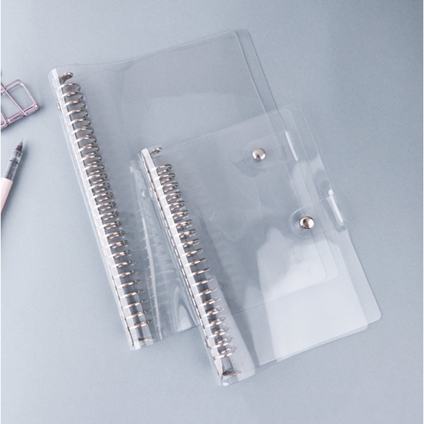 Jual Binder PVC Transparan A5 B5 / Map binder Ring BESI 20 dan 26 ...