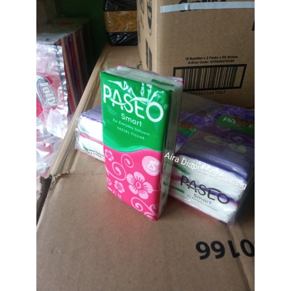 Jual (1 pc) tisu saku Paseo hanky 12 sheets perfumed pocket tissue ...