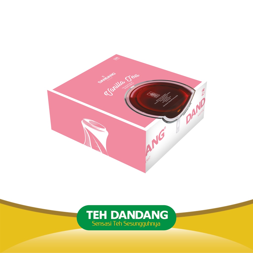 Jual Teh Dandang Vanilla Tea Amplop isi 100 tea bag | Shopee Indonesia