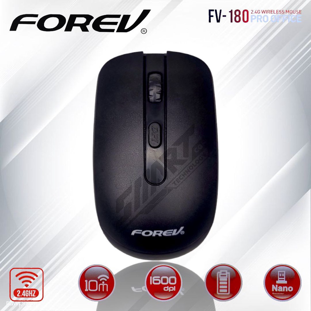 Jual Mouse Wireless Forev FV-180 | Shopee Indonesia