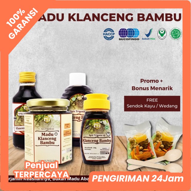 Jual Madu Klanceng Bambu / Lebah Apis Trigona - Garansi Murni & Asli ...