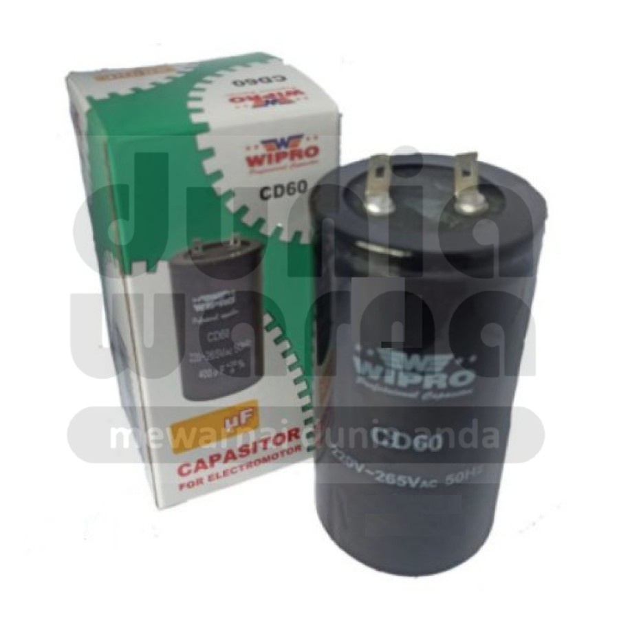 Jual WIPRO Kapasitor/Capasitor Bulat Dinamo Starting 45/75/100/150/200 ...