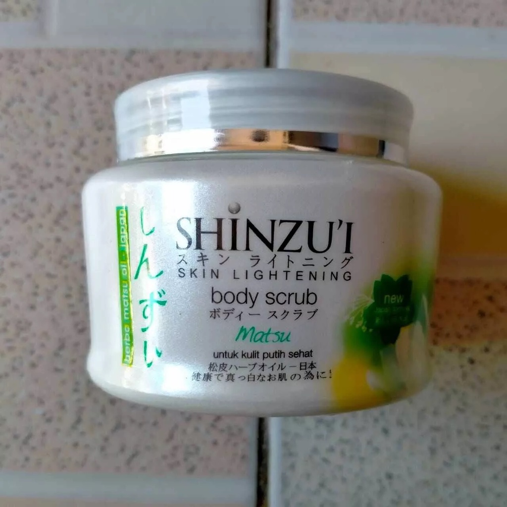 Jual (Kecil 110gr) Lulur Shinzui Skin Lightening Body Scrub 110 gr ...