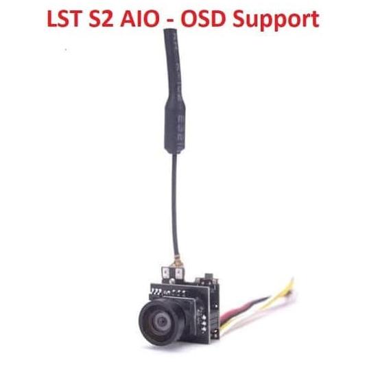 Jual LST S2 FPV Camera OSD 5.8G 40CH 25mW 800 TVL CMOS | Shopee Indonesia