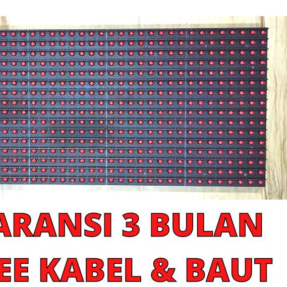 Jual MODUL LED P10 RUNNING TEXT DIP MERAH RED FULL OUTDOOR | Shopee ...