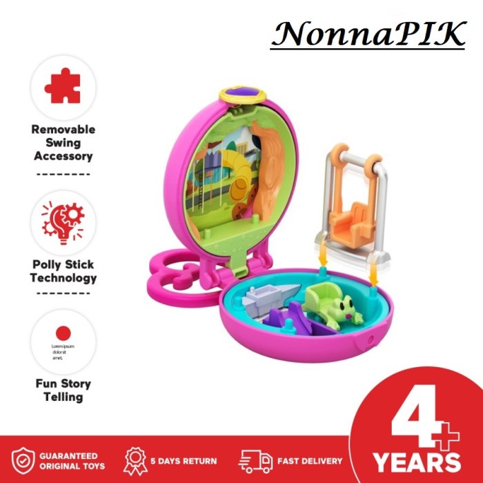 Jual Polly Pocket Tiny Compact Ori - Mainan Anak GKJ39 - SATUAN ...