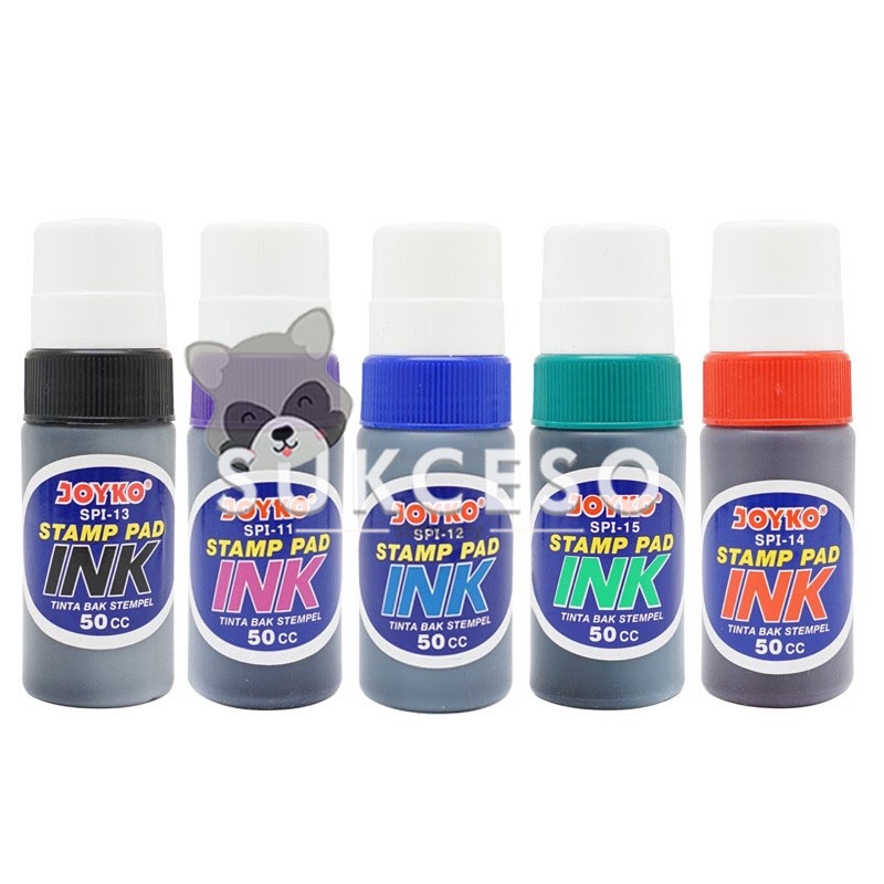 Jual Joyko Isi Ulang Tinta Stamp Pad Ink SPI-11/12/13/14 / Refill Tinta ...