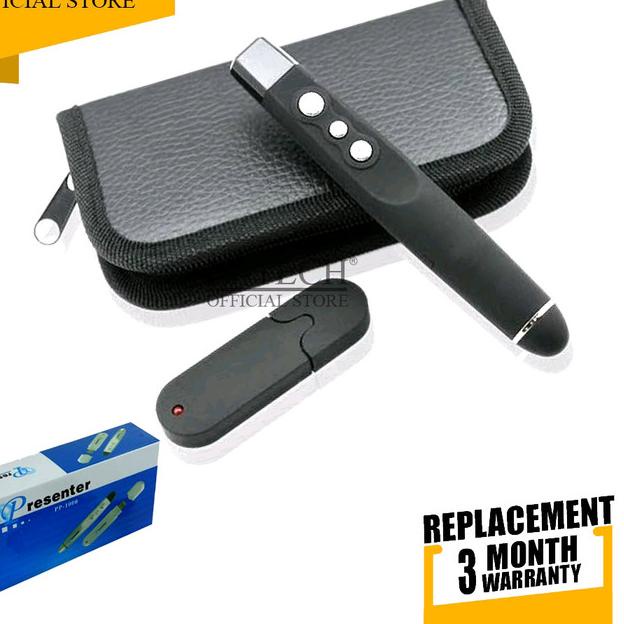 Jual M-TECH ORIGINAL LASER POINTER PP1000 ALAT WIRELESS PRESENTASI ...